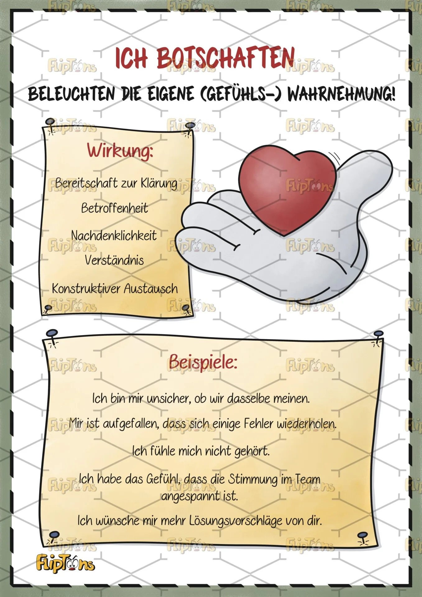 Ich-Botschaften - FlipToons